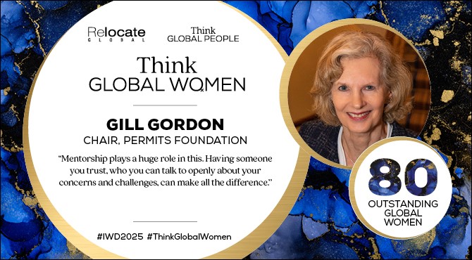 Think Women’s 40 Outstanding Global Women 2025 | Gill Gordon, Permits Foundation | Marianne ...