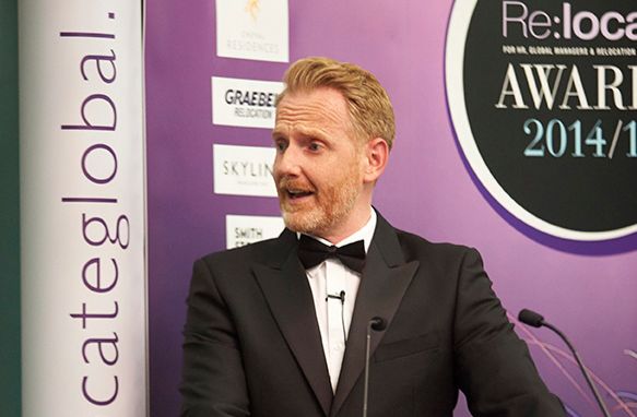 Re:locate Awards 2014/15: A lively presentation from Dave Keeling ...