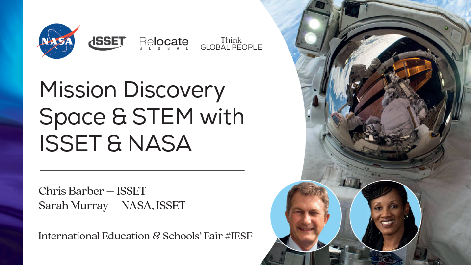Mission Discovery Space and STEM with ISSET and NASA | Great ...