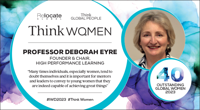 Think Women’s 40 Outstanding Global Women 2023 - Professor Deborah Eyre ...