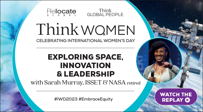 Exploring Space, Innovation & Leadership with Sarah Murray of NASA & ISSET | Events | Relocate ...