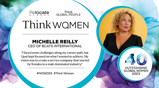 Think Women’s 40 Outstanding Global Women 2023 - Michelle Reilly, CATS ...