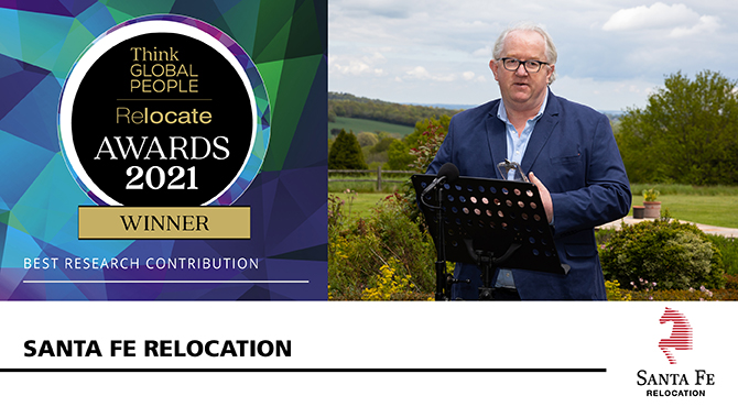 Best Research Contribution | Magazine | Relocate magazine