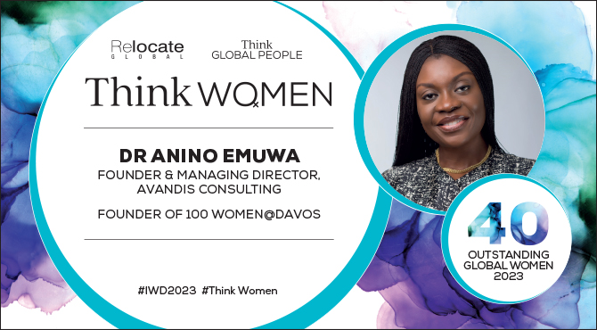 Think Women’s 40 Outstanding Global Women 2023 - Dr Anino Emuwa ...