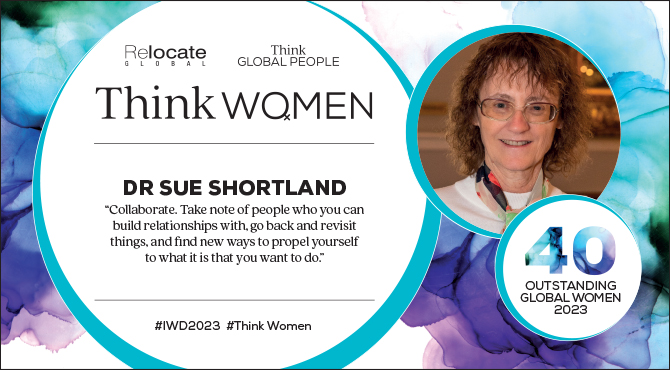 Think Women’s 40 Outstanding Global Women – Dr Sue Shortland | Ruth ...