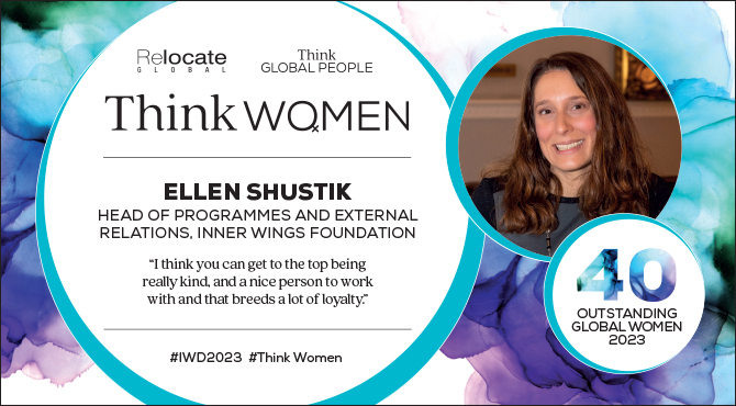 Think Women’s 40 Outstanding Global Women 2023 - Ellen Shustik, Inner ...